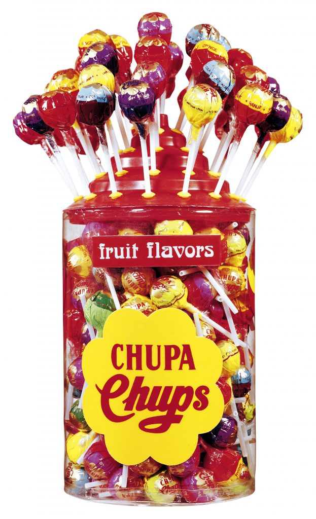 Salvador Dalí and the Chupa Chups logo